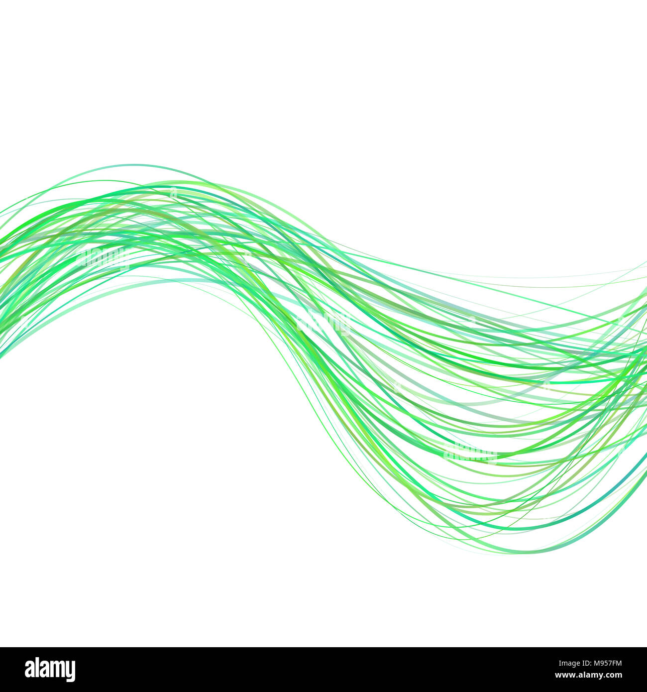 Dynamic abstract wave line background - illustration from curved stripes Stock Photo - Alamy