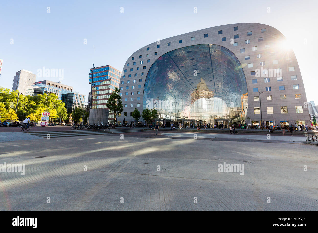 Rotterdam market hall hi-res stock photography and images - Alamy