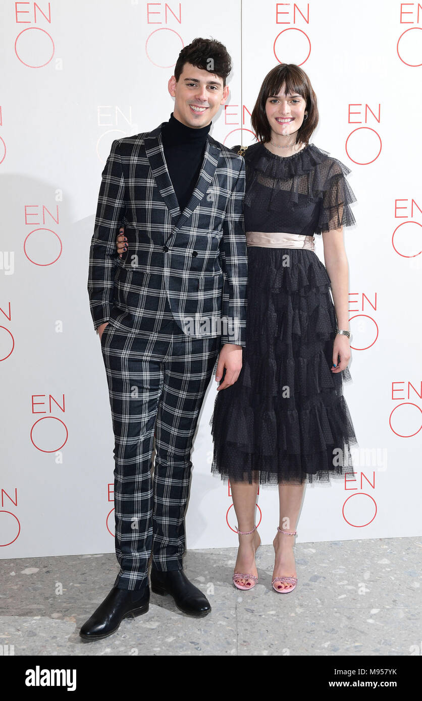 Matt Richardson and Sam Rollinson arriving at the La Traviata VIP ...