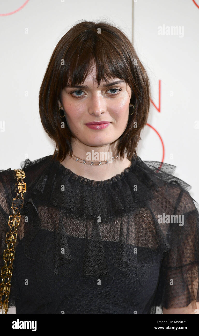 Sam Rollinson arriving at the La Traviata VIP performance at the London ...