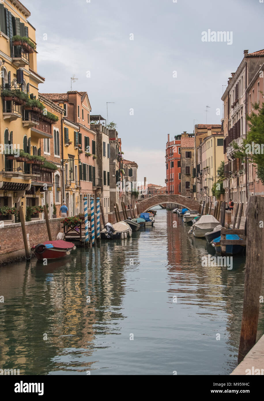 the other side of venice, behind the tourist paths Stock Photo - Alamy