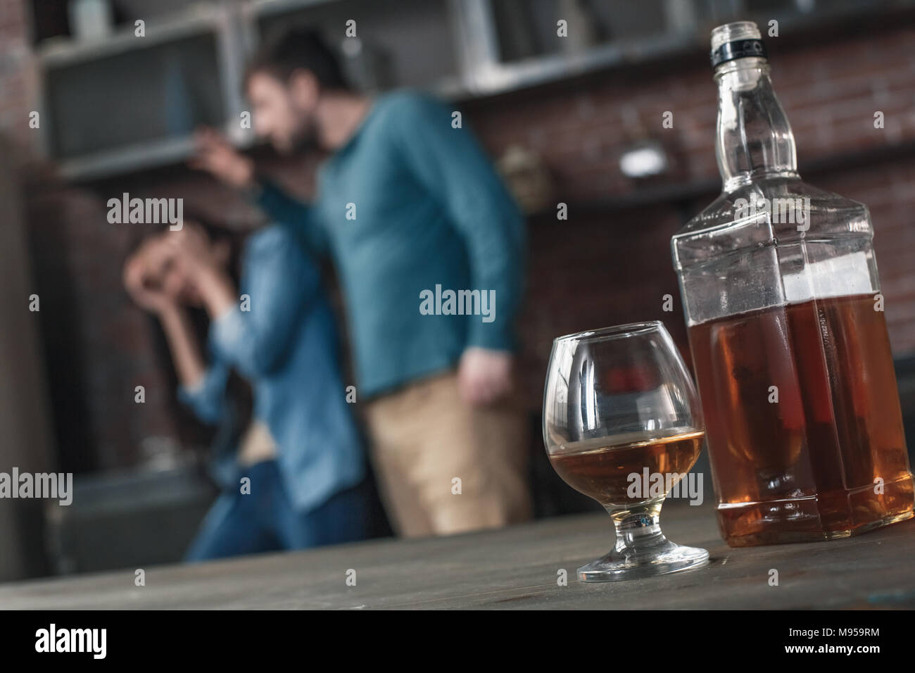 Alcohol fight hi-res stock photography and images - Alamy
