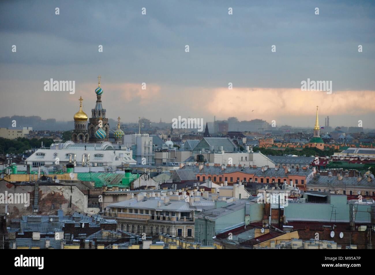 Rooftops view sea hi-res stock photography and images - Alamy