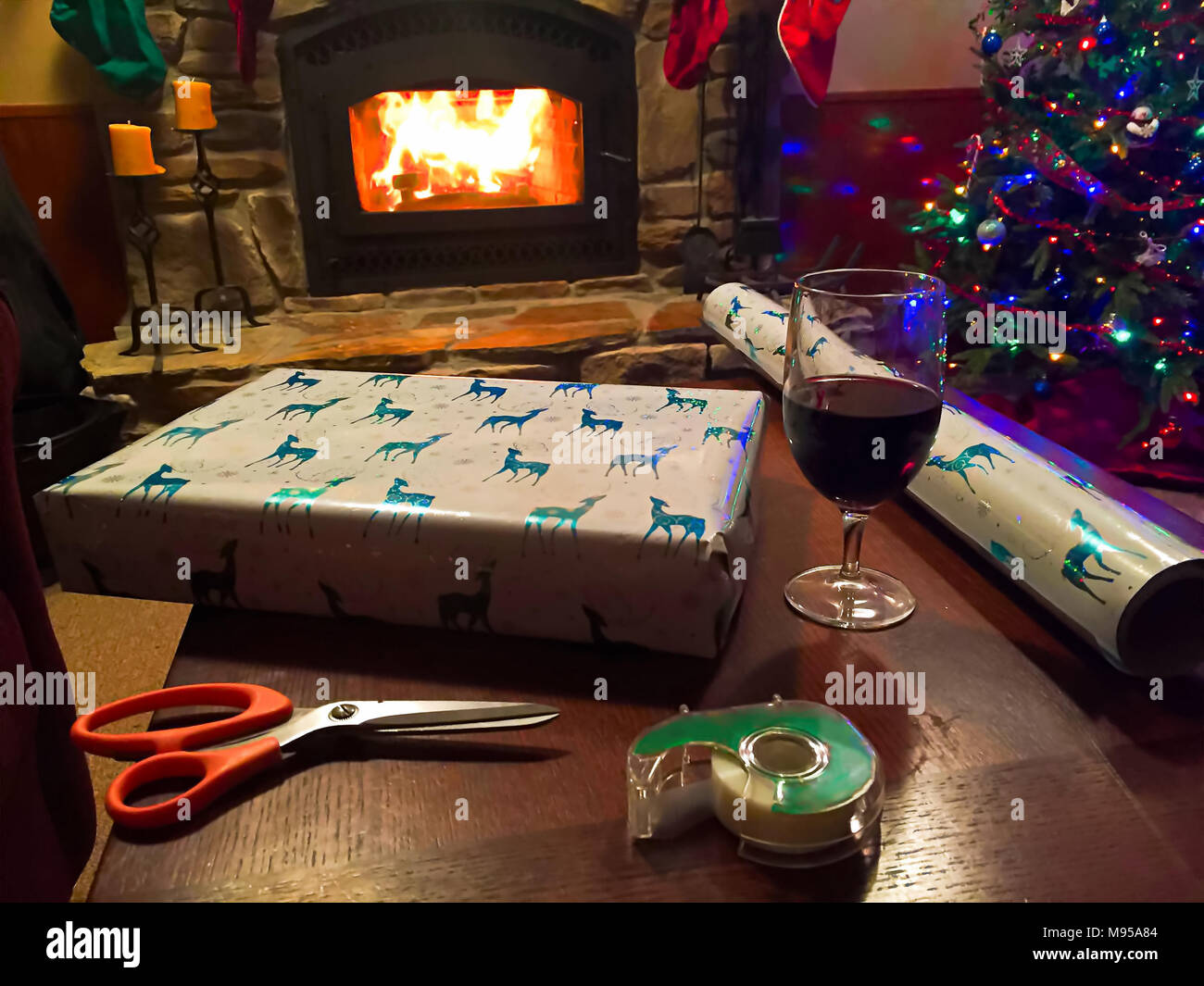 Fire wrapping hi-res stock photography and images - Alamy