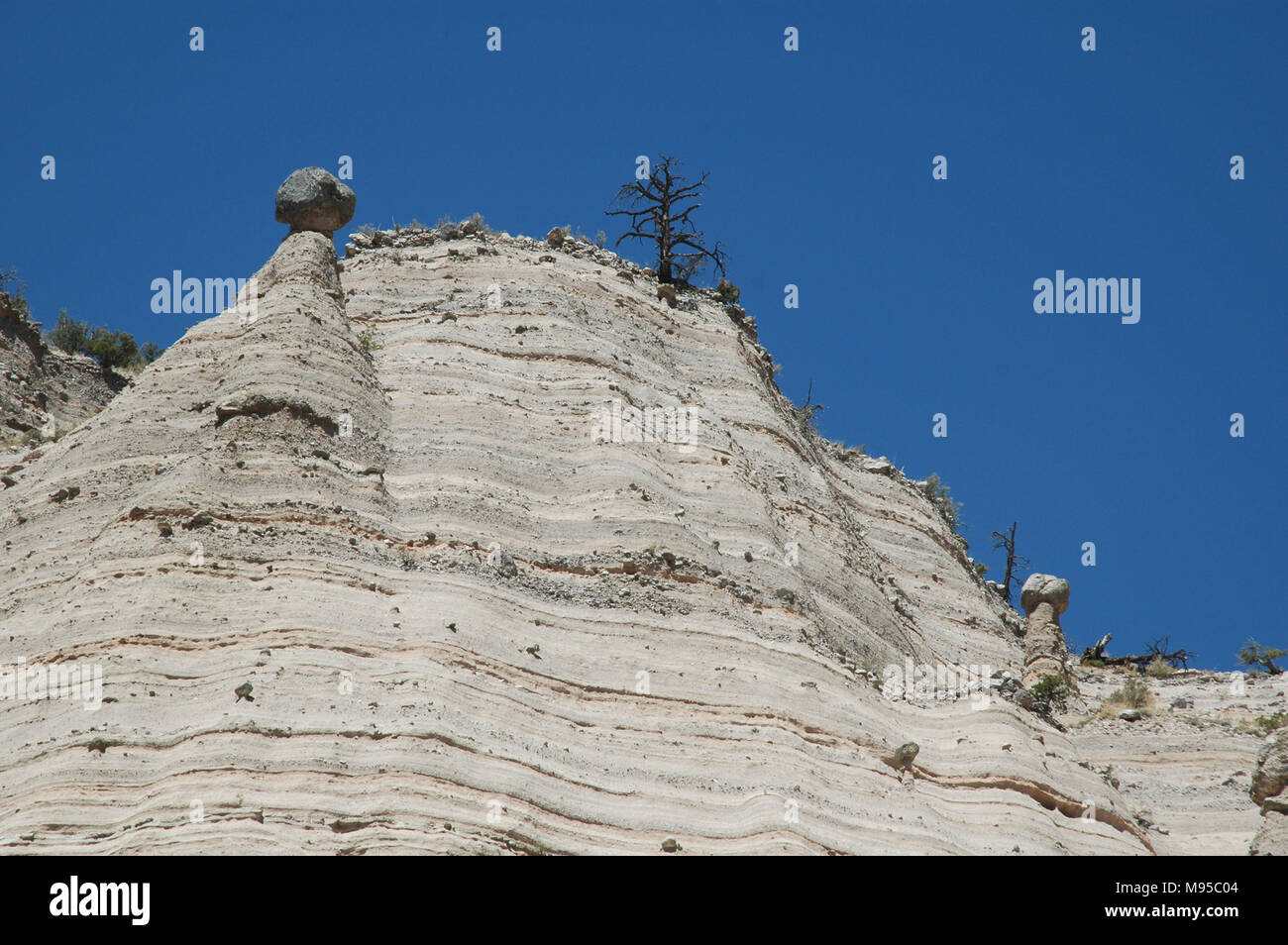 Tent Rocks National Monument in the United States gets it's name from ...