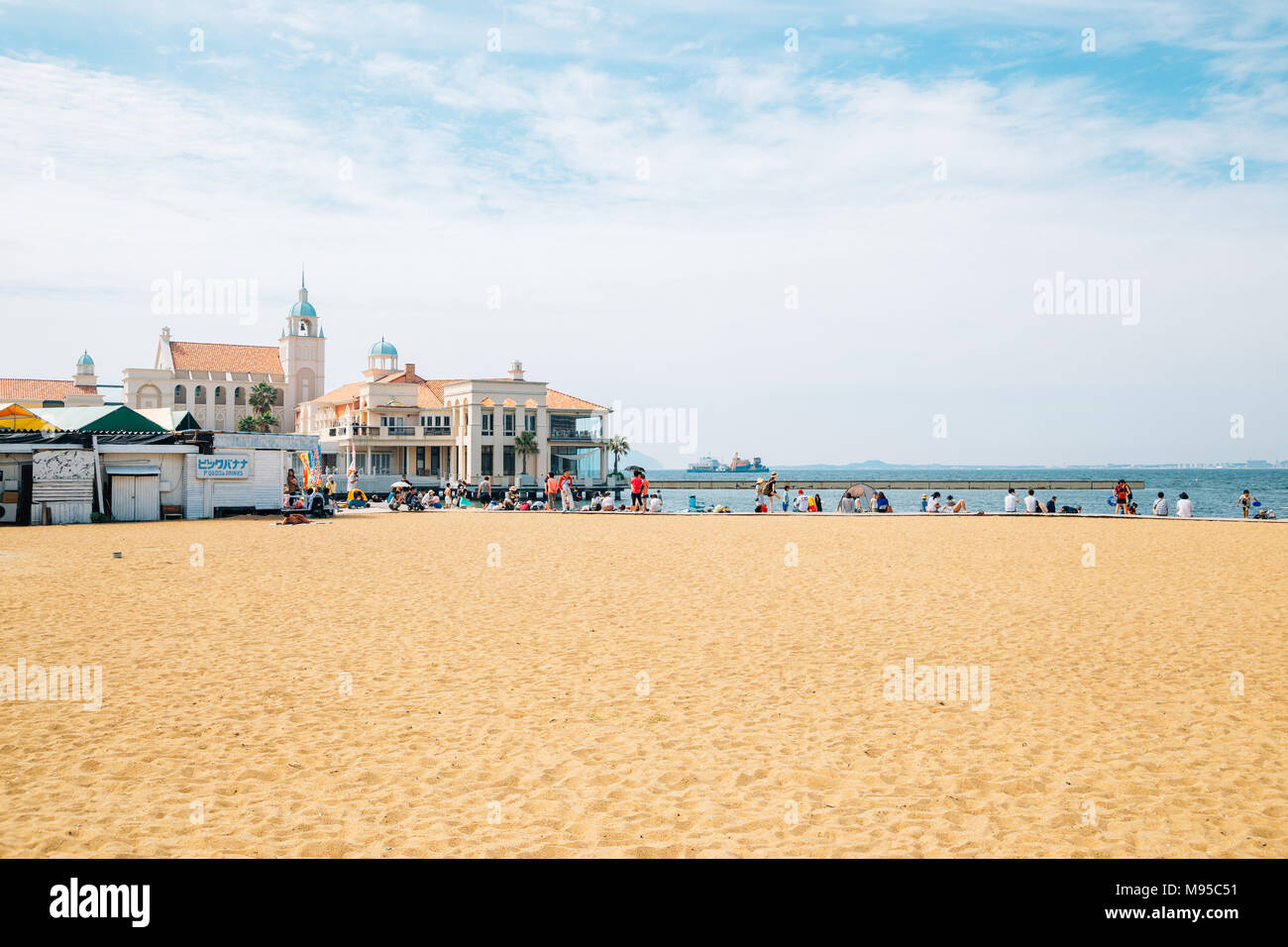 Fukuoka city beach park hi-res stock photography and images - Alamy