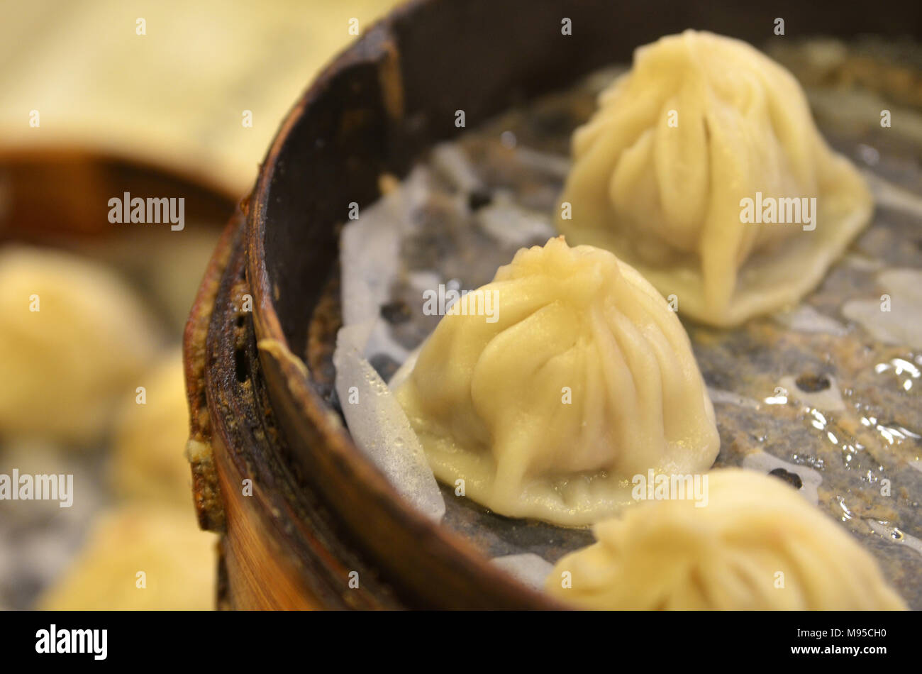 Traditional soup dumpling Xiao Long Bao is a popular Shanghai Chinese ...