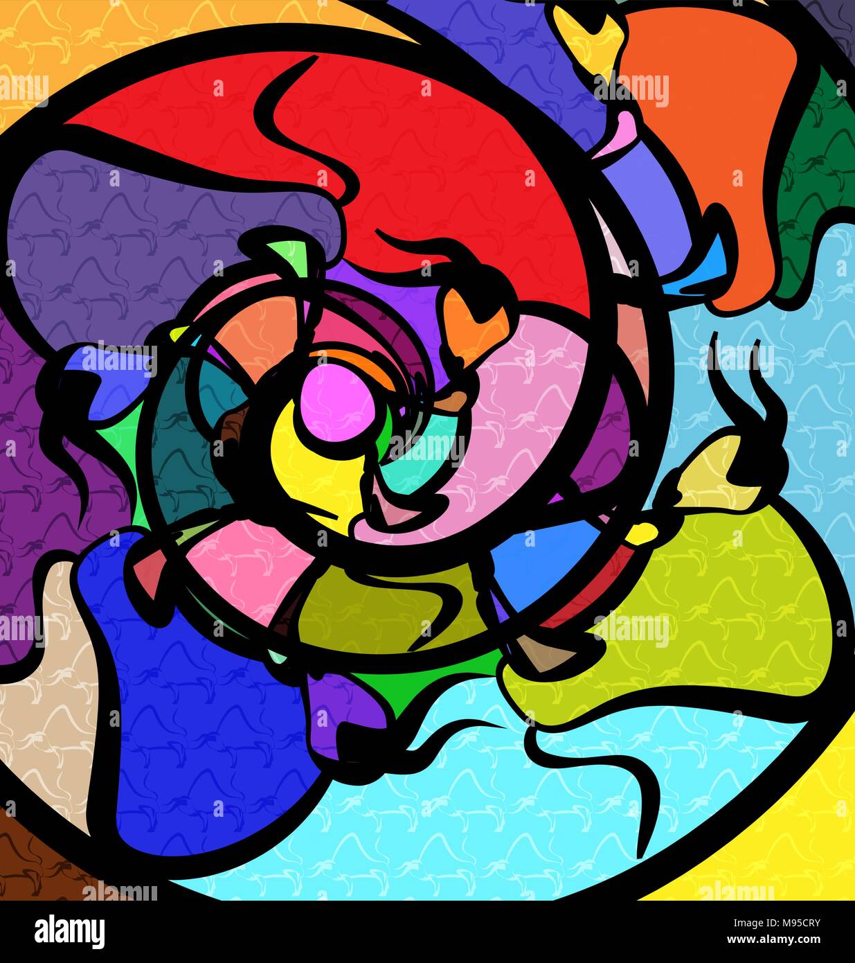 abstract color background Stock Vector Image & Art - Alamy