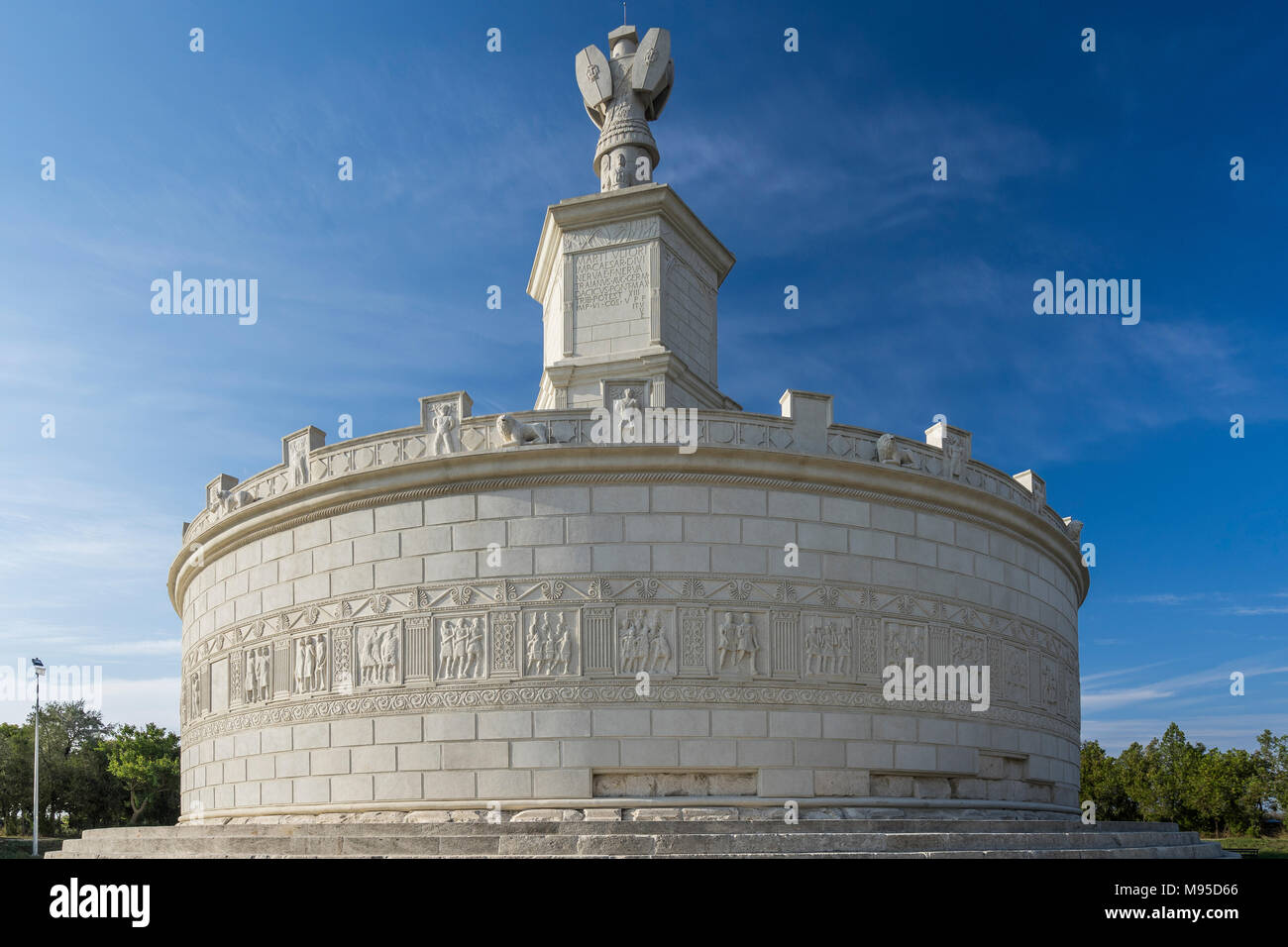 Tropaeum Traiani - a monument built to celebrate the victory of Roman ...