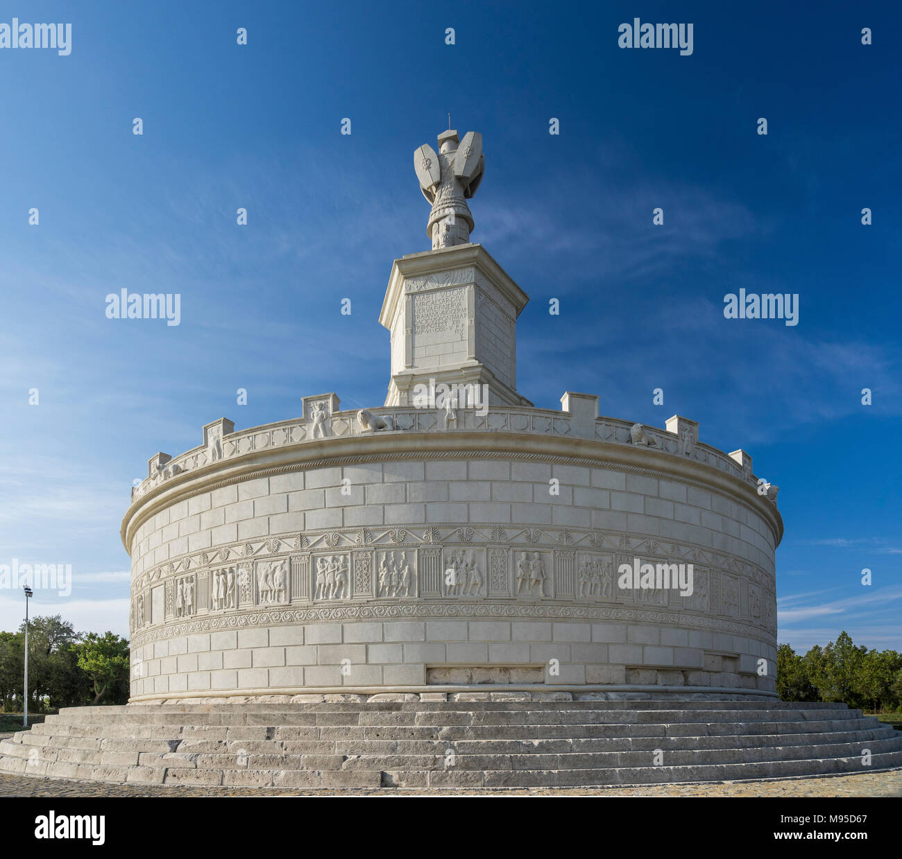 Tropaeum Traiani - a monument built to celebrate the victory of Roman ...