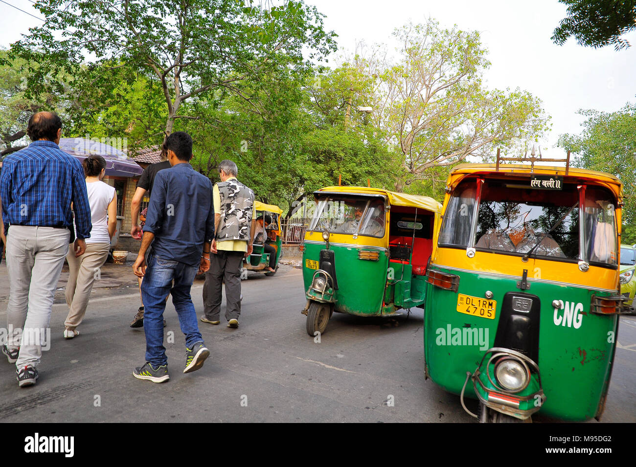 Driver auto rickshaws hi-res stock photography and images - Alamy
