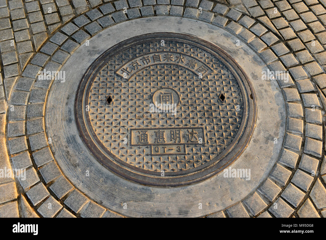 Pavement utility covers hi-res stock photography and images - Alamy