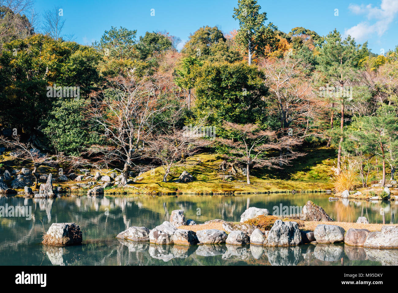 Tenryuji temple garden hi-res stock photography and images - Alamy