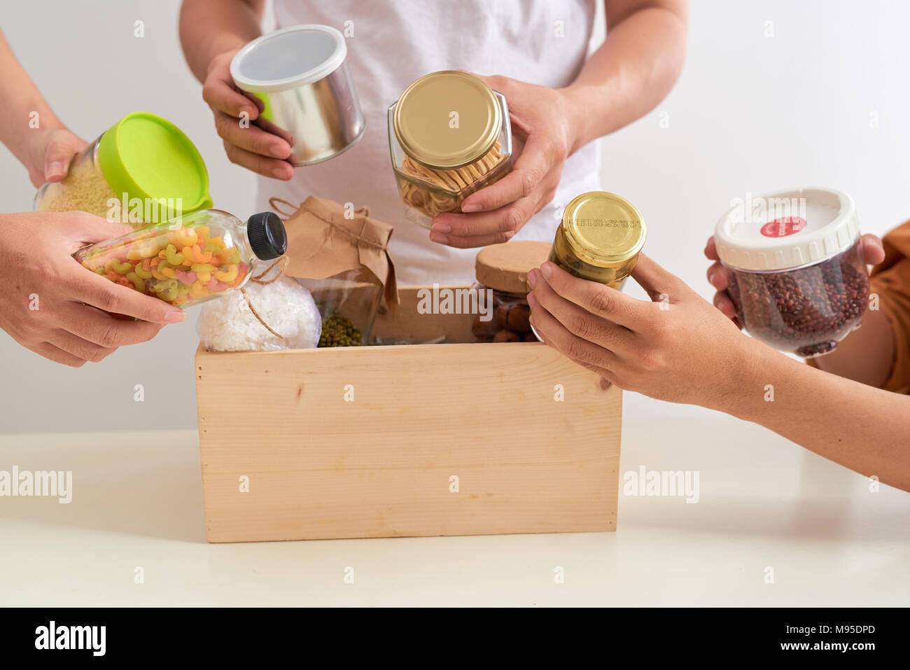 Food for poor hi-res stock photography and images - Alamy