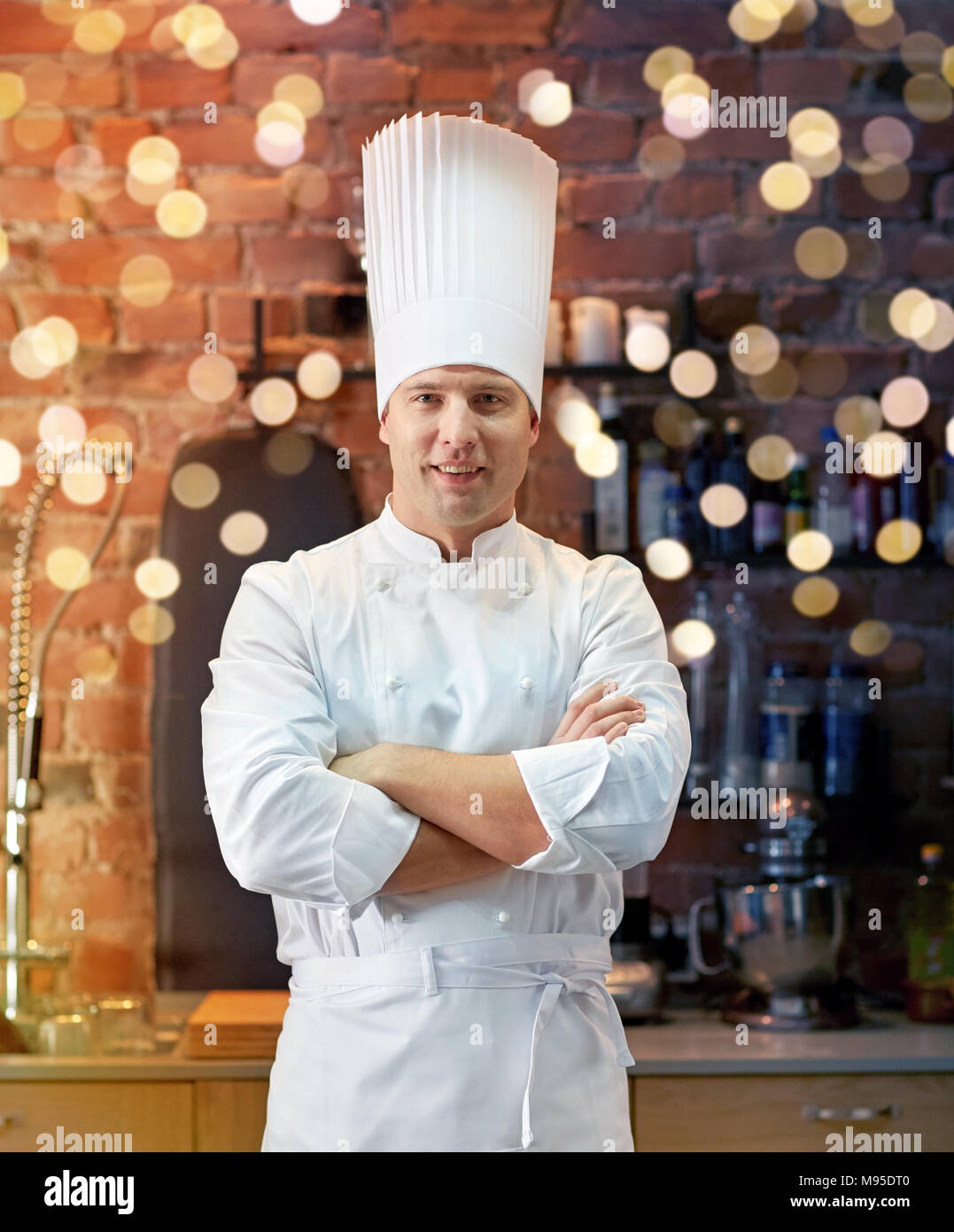 Hands chef in restaurant uniform hi-res stock photography and images ...