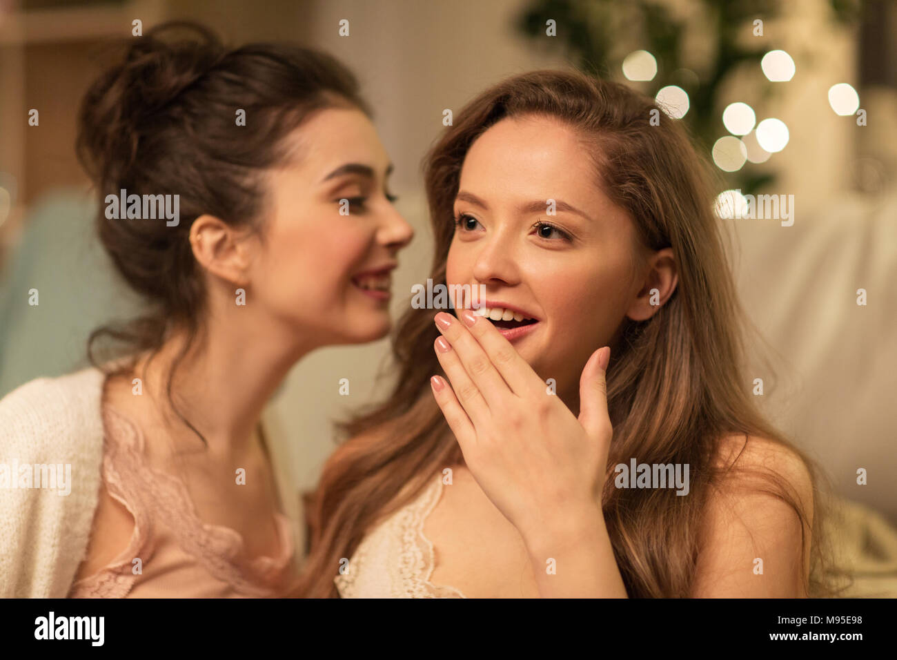 Gossiping hi-res stock photography and images - Alamy
