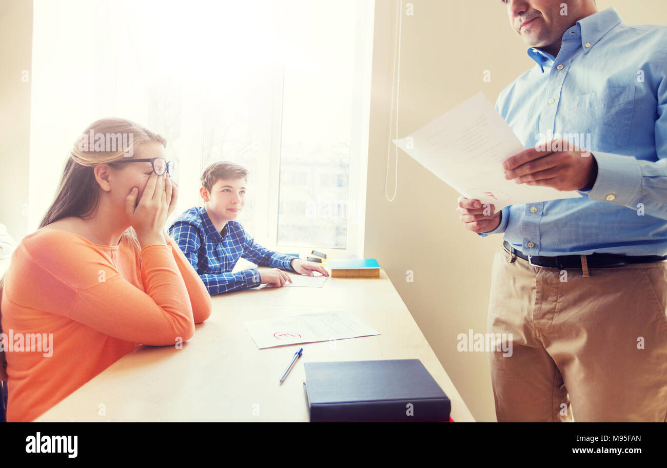 Bad student teacher hi-res stock photography and images - Alamy