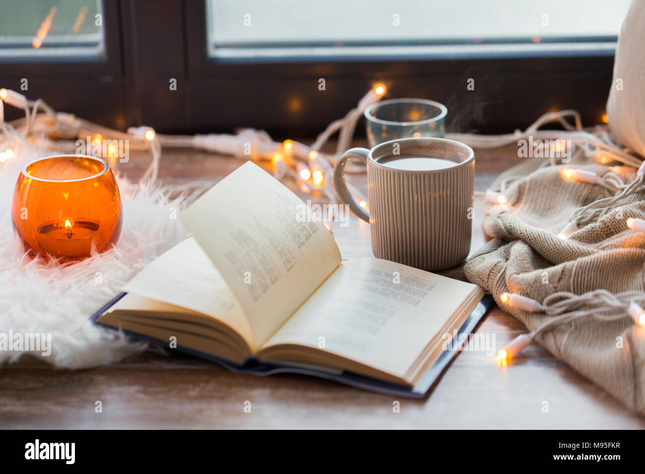 Windowsill and book not figure hi-res stock photography and images - Alamy
