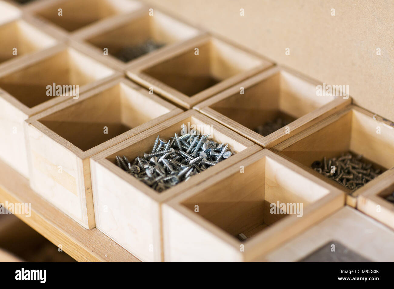 Screw boxes hi-res stock photography and images - Alamy