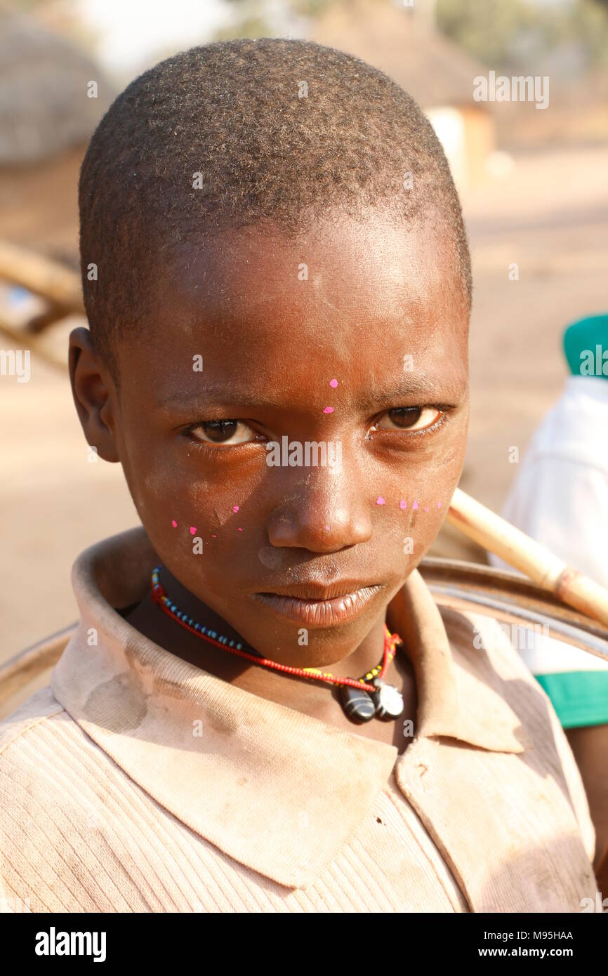 portrait of a tribal boy Stock Photo - Alamy