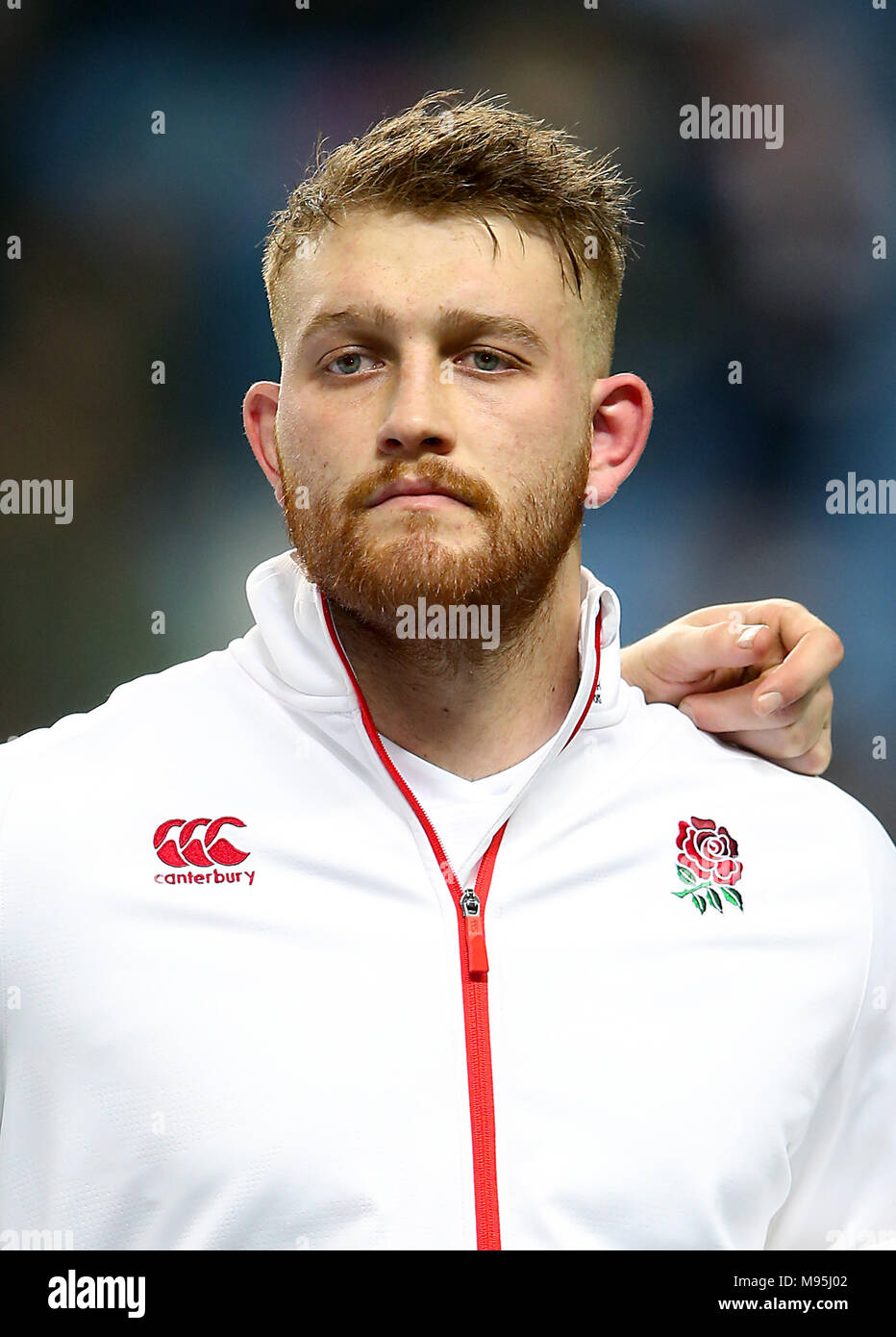 England Under 20's Sam Moore Stock Photo - Alamy