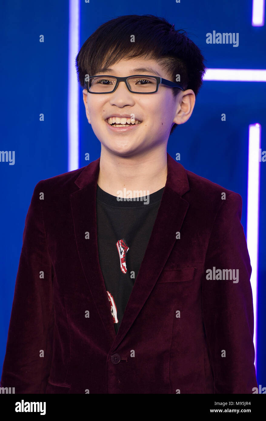 London, UK. Philip Zhao at Ready Player One - European film premiere at ...