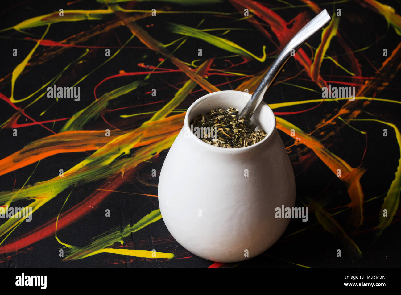 yerba mate drink Stock Photo - Alamy