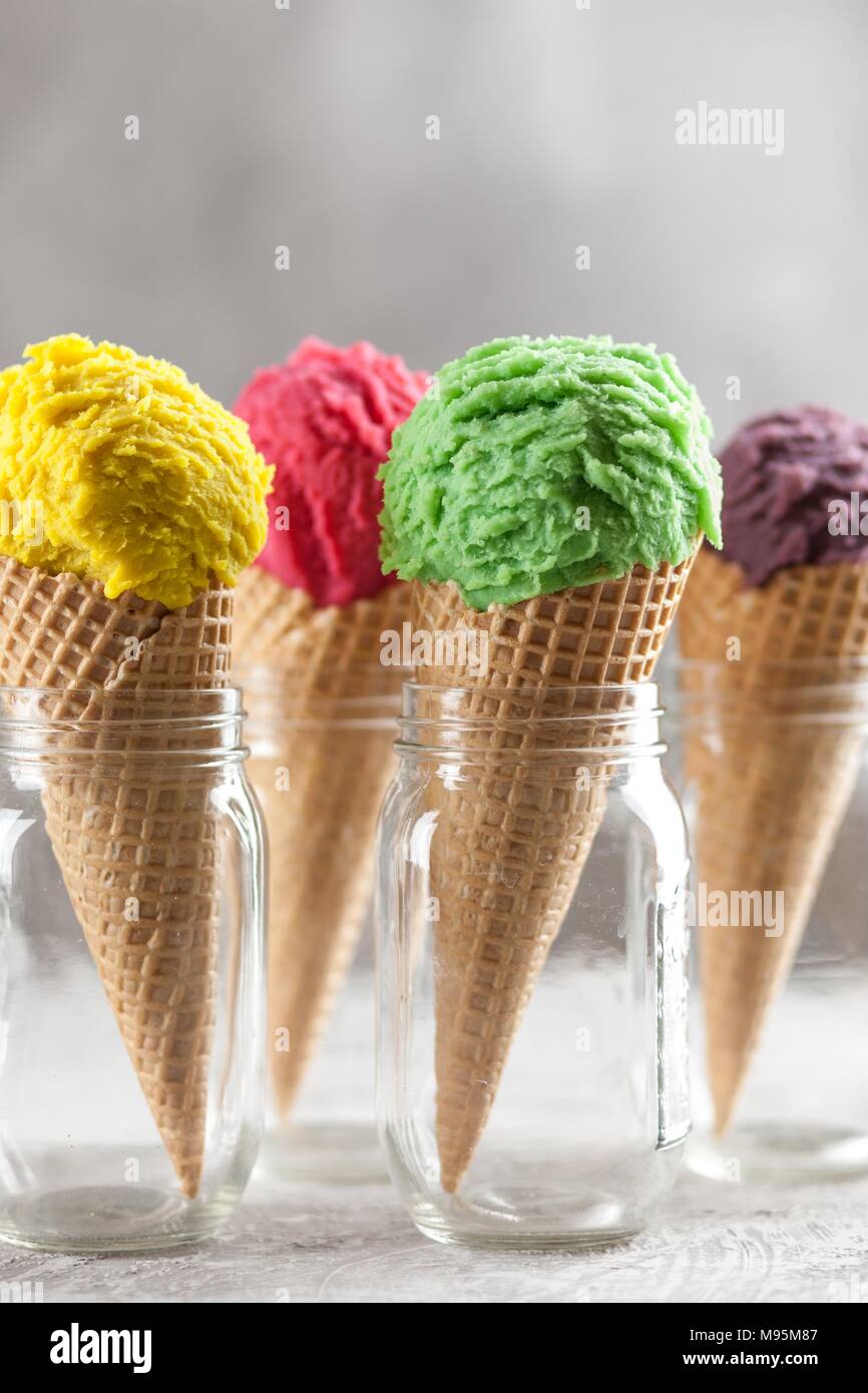 Ice cream cone Stock Photo - Alamy