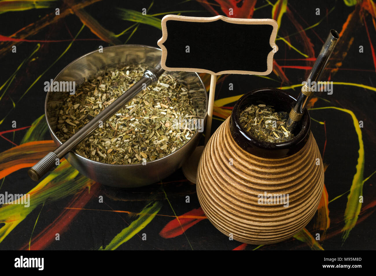 yerba mate drink Stock Photo - Alamy