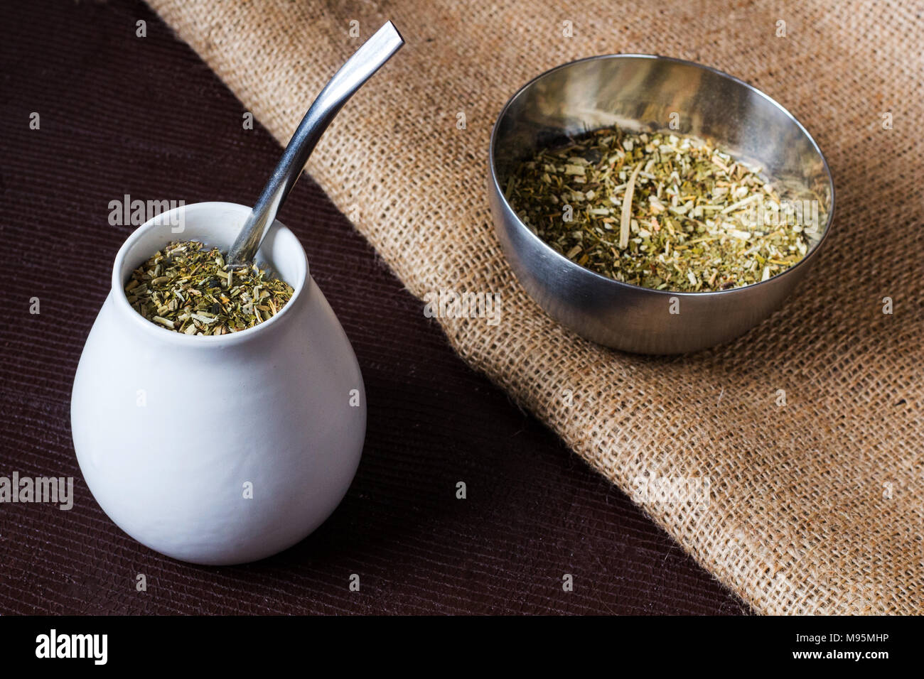 yerba mate drink Stock Photo - Alamy