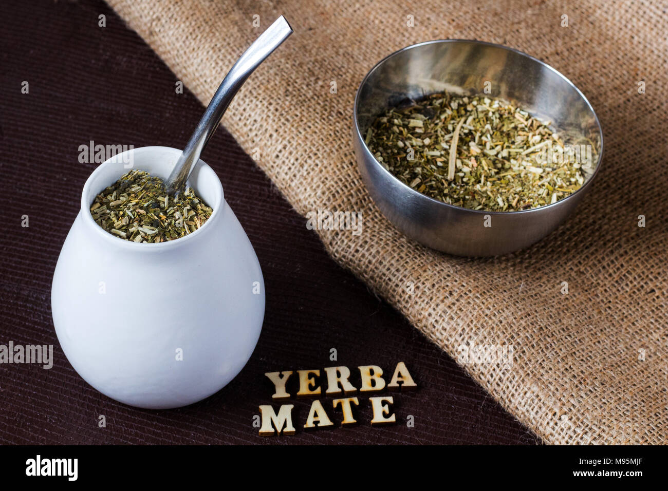 yerba mate drink Stock Photo - Alamy