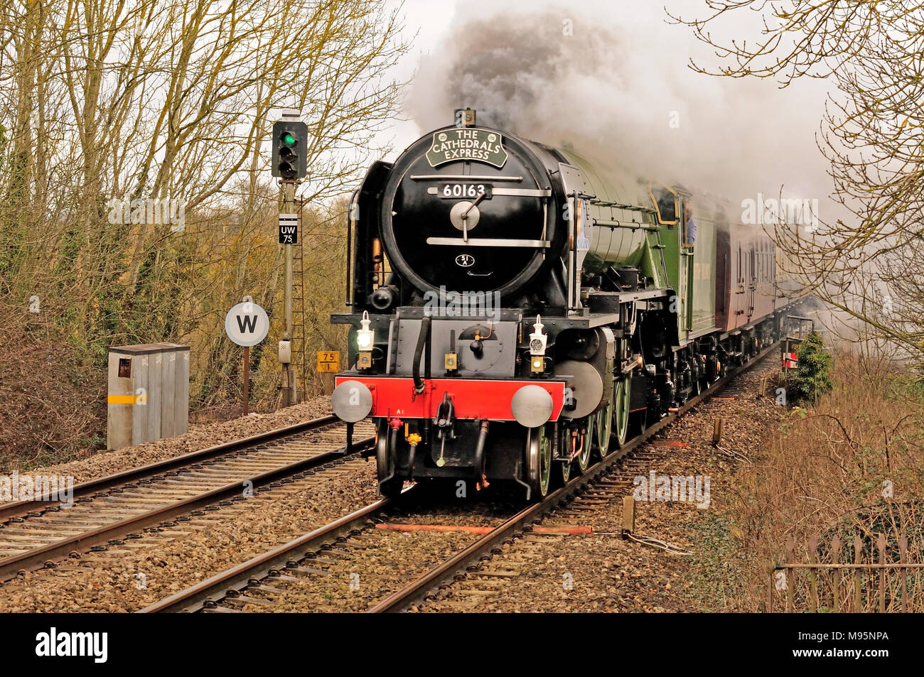 No 60163 tornado steam train hi-res stock photography and images - Alamy