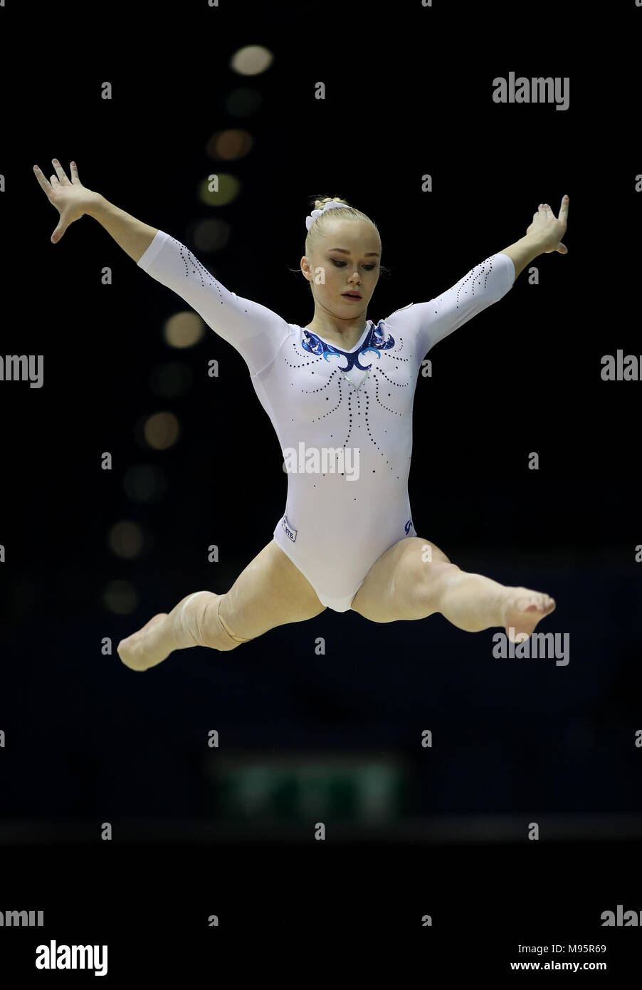 Russia's Angelina Melnikova during day two of the 2018 Gymnastics World ...