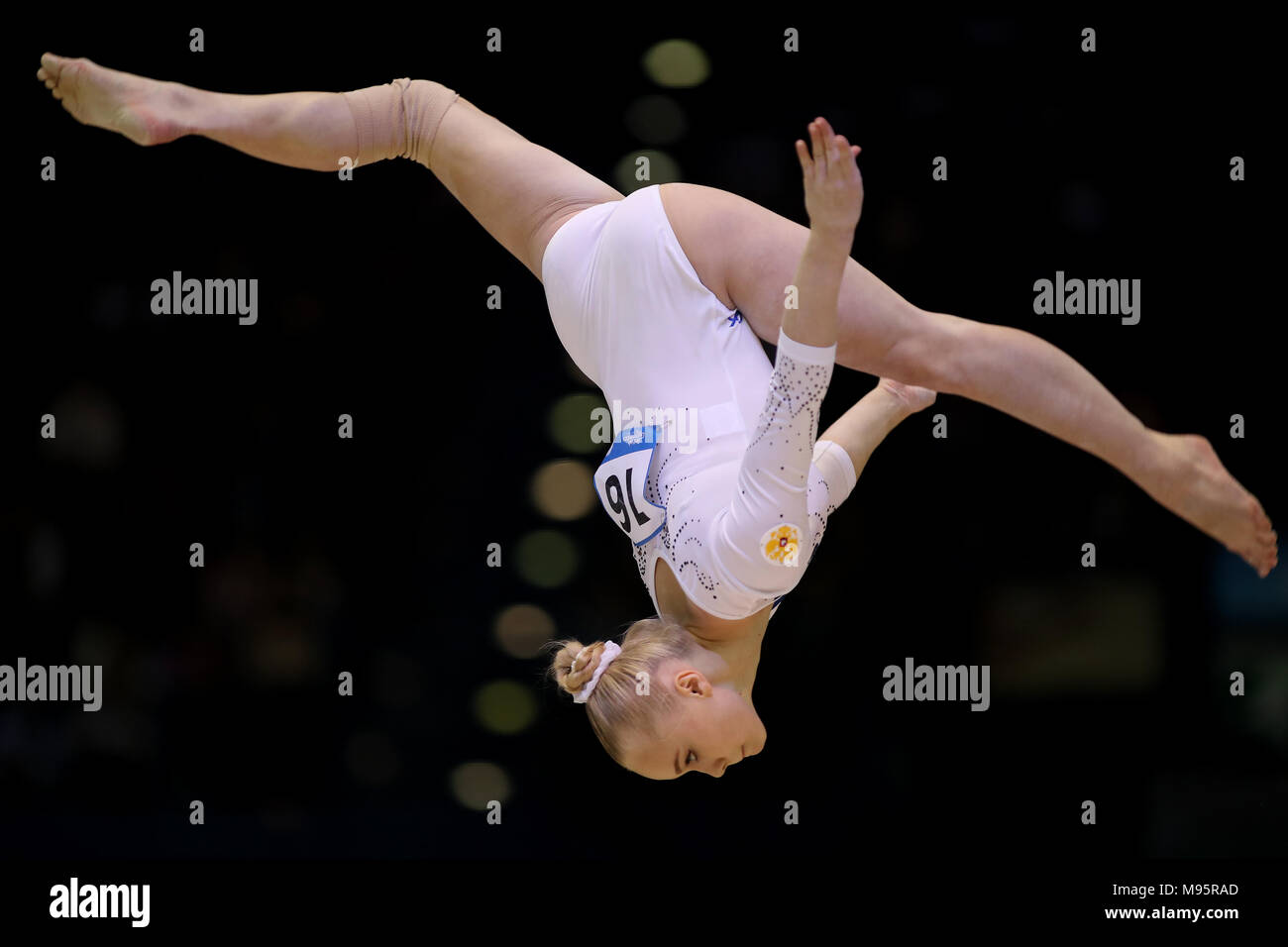 Russia's Angelina Melnikova during day two of the 2018 Gymnastics World ...
