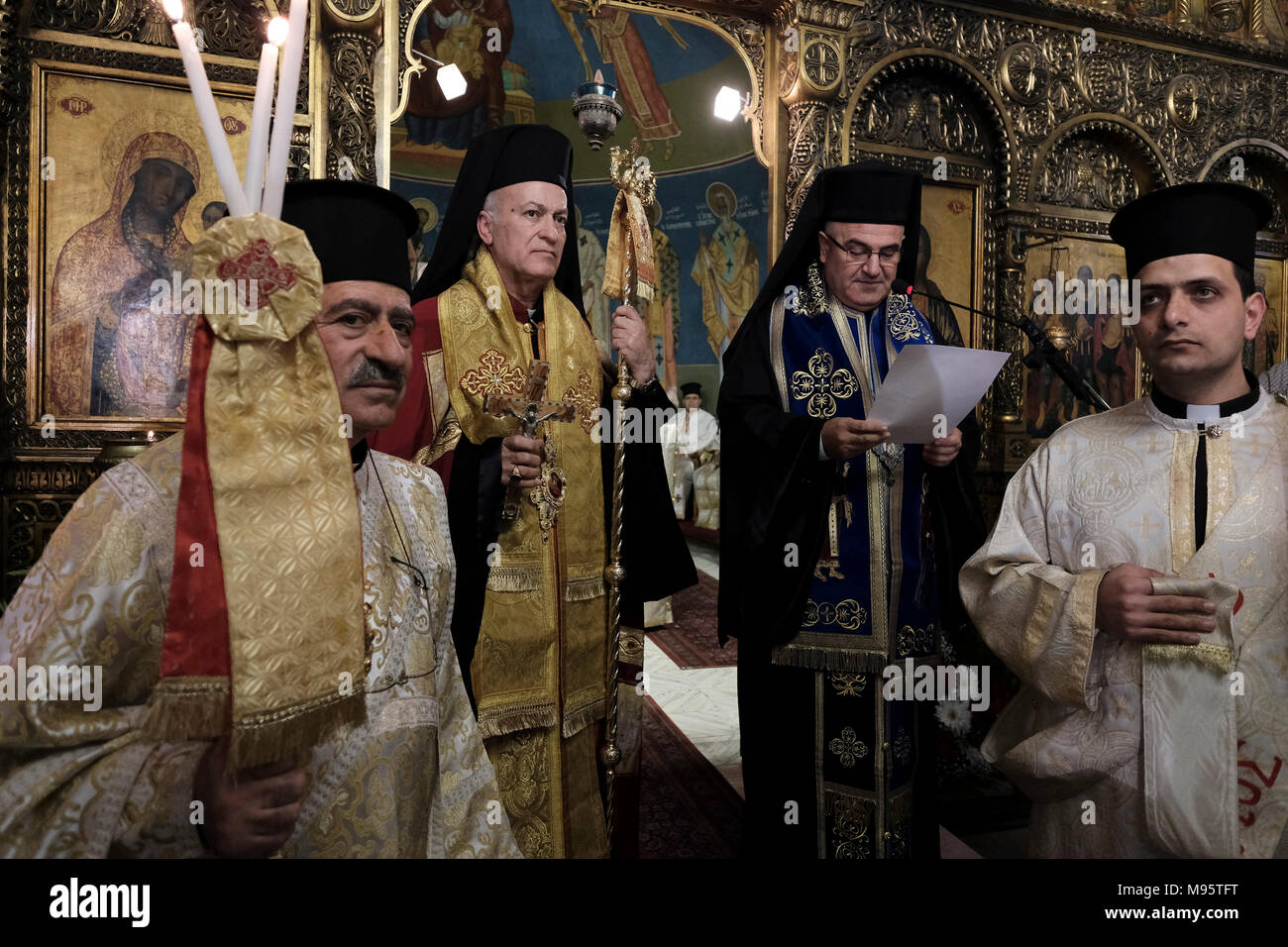 Archbishop Yaser Rasmi Hanna Al-Ayyash who was appointed as the new ...