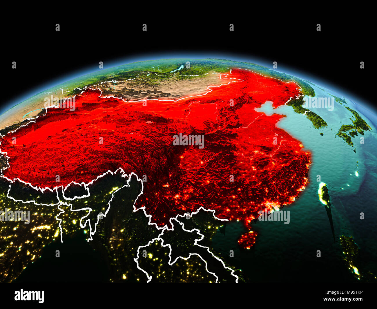 China satellite model hi-res stock photography and images - Alamy