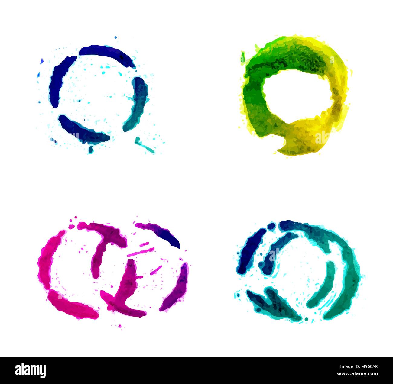 With round spots Stock Vector Images - Alamy