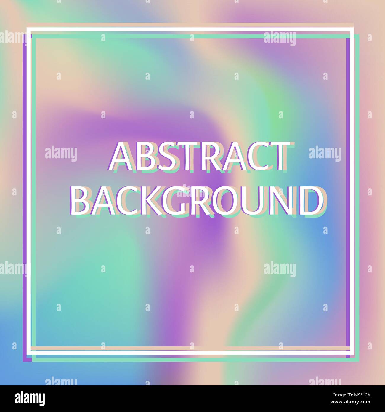Neon pink frame abstract background Stock Vector Images - Alamy