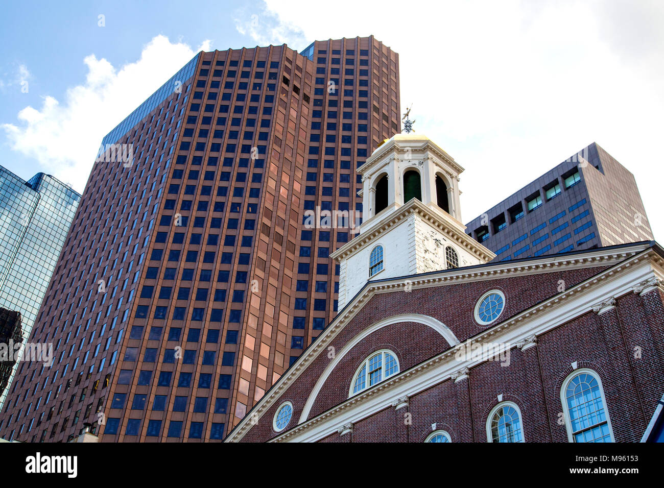 Boston, Faneuil Hall, "the Cradle of Liberty Stock Photo - Alamy