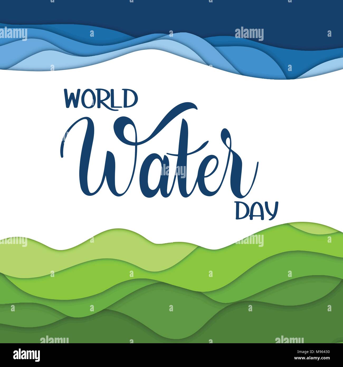 World water day 22 march Stock Vector Images - Alamy
