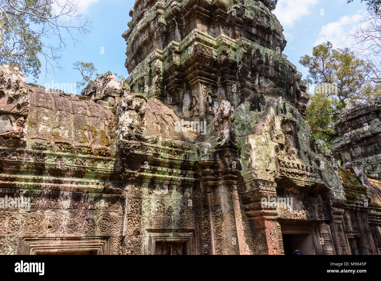 Unesco World Heritage site of Ankor Thom, Siem Reap, Cambodia Stock ...