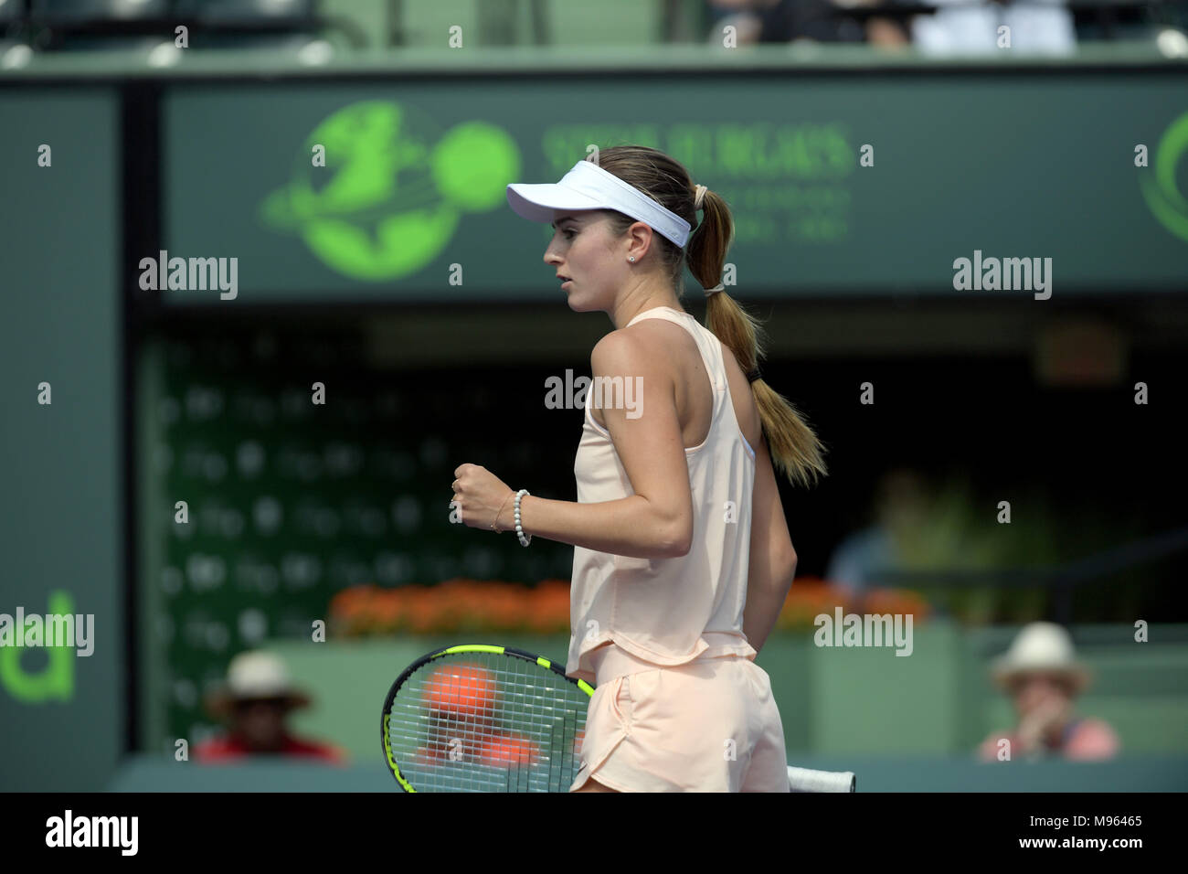 KEY BISCAYNE, FL - MARCH 21: Victoria Azarenka of Belarus Defeats CiCi ...