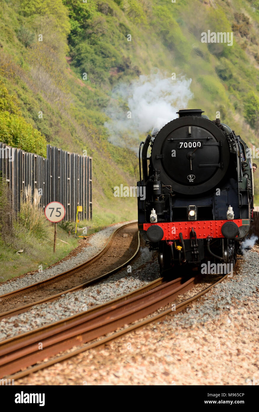Britannia Train 70000 High Resolution Stock Photography and Images - Alamy