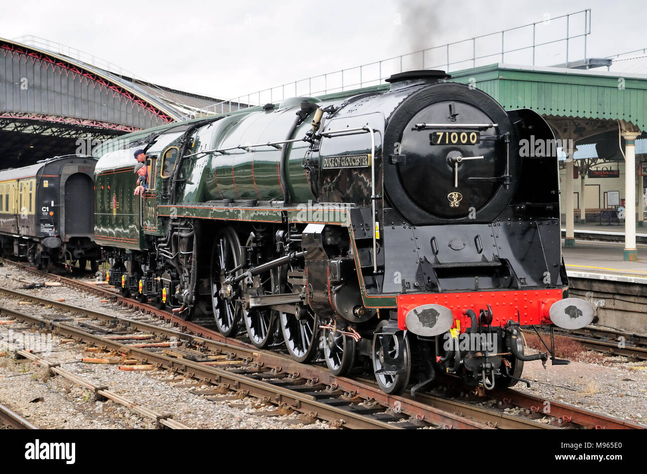 71000 Duke Gloucester Steam Locomotive High Resolution Stock ...