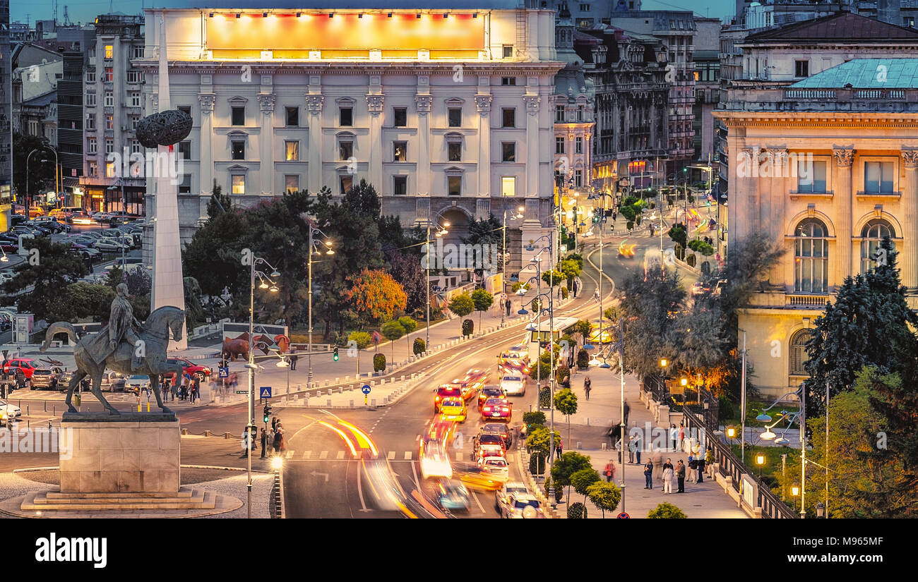 Aerial View Of Bucharest Architecture High Resolution Stock Photography ...