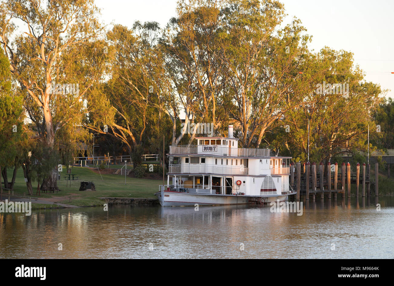 Ruby paddle steamer hi-res stock photography and images - Alamy