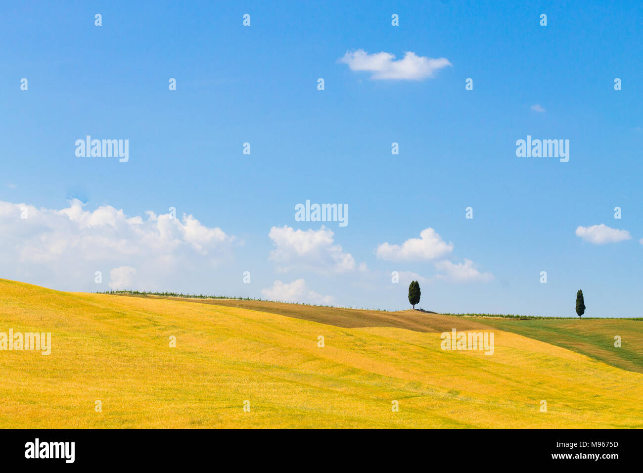 Tuscany hills landscape, Italy. Rural italian panorama Stock Photo - Alamy