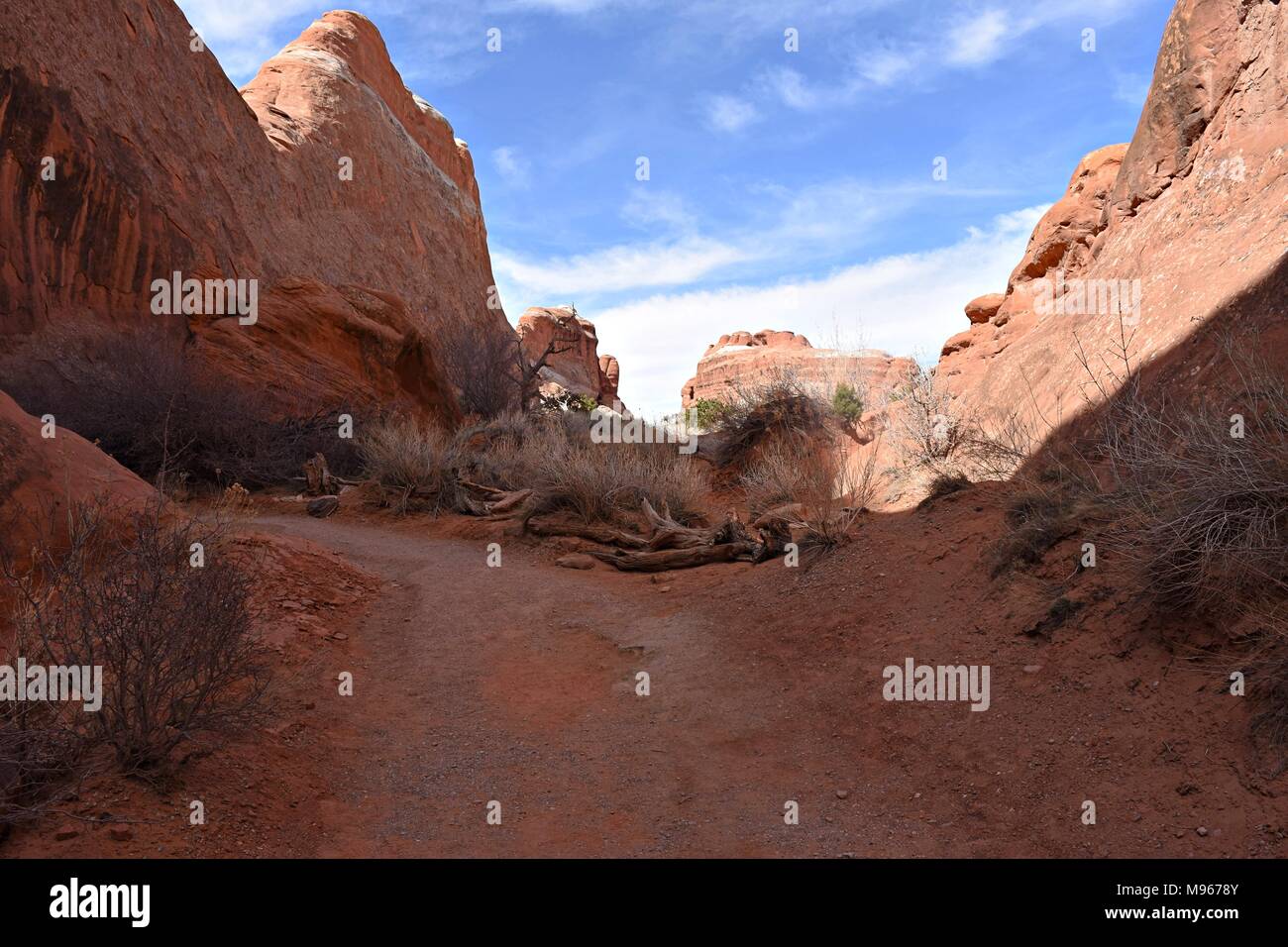 Devil's Garden Trail, Arches National Park, Moab, Utah Stock Photo - Alamy