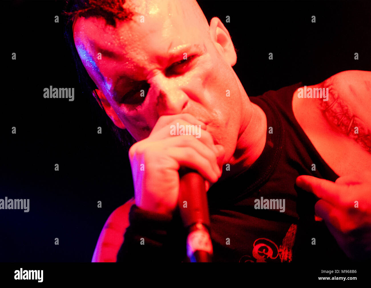 Michale Graves of the Michale Graves Band, on the Almost Home tour ...