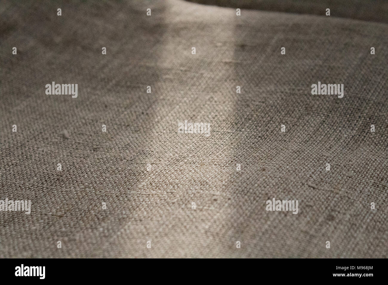 Natural fabric. Grey fabric. Sack. Sacking. Fabric texture Stock Photo ...